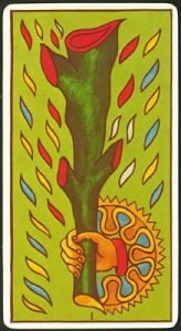 Significado del As de bastos en el Tarot →【 Guía 】