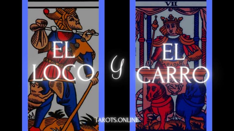 Significado El Carro y El Loco 》 ️ →【 Tarot 】